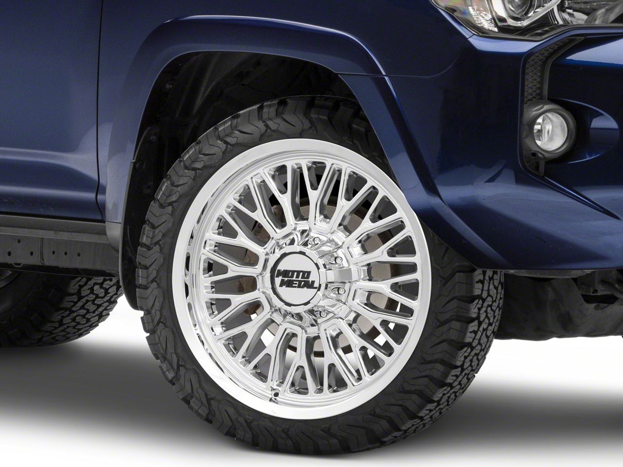 Moto Metal Toyota 4-Runner Stinger Chrome 6-Lug Wheel; 22x10; -18mm ...