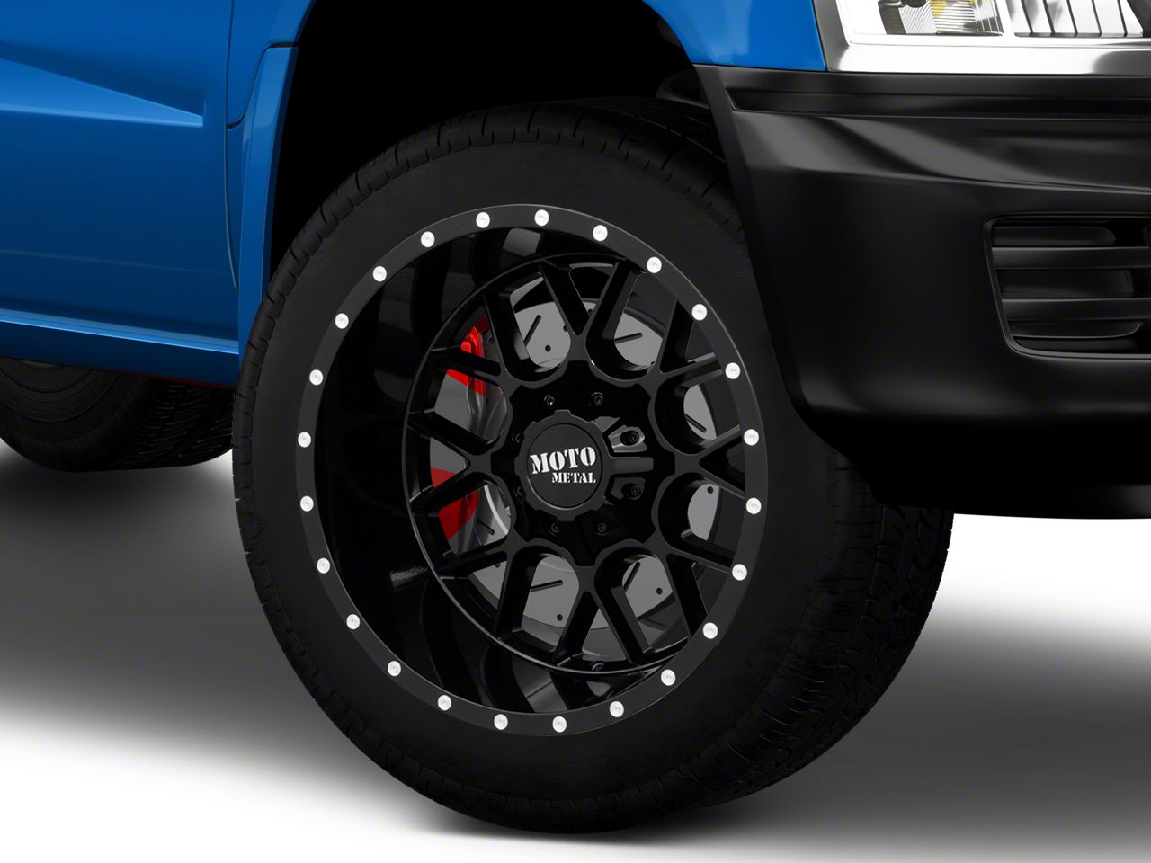 Moto Metal Jeep Grand Cherokee Siege Gloss Black Wheel; 20x10; -18mm ...