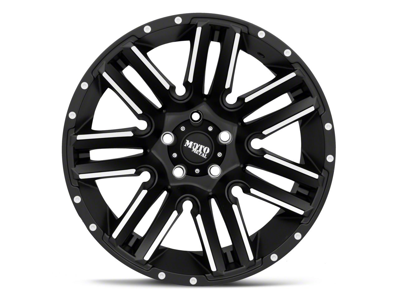 Moto Metal Jeep Grand Cherokee Razor Satin Black Machined Wheel; 20x10 ...