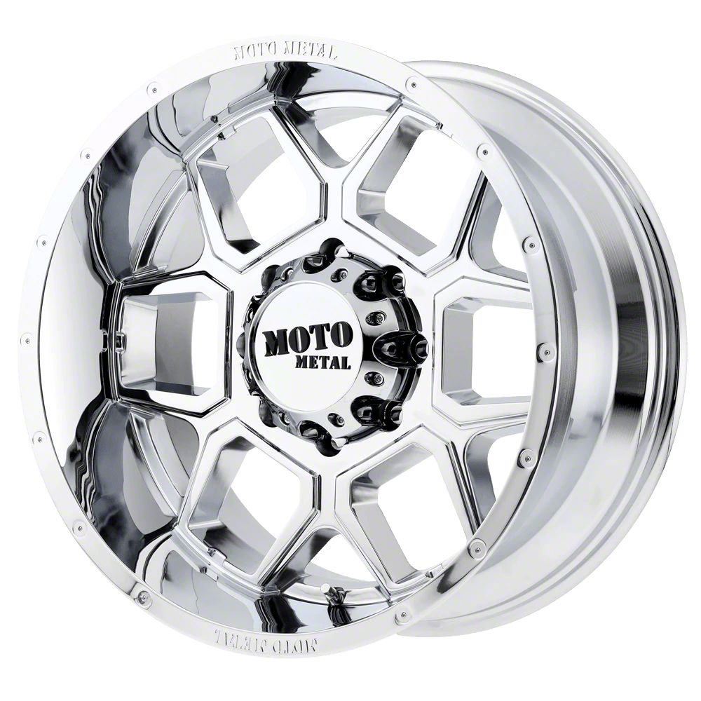 Moto Metal Jeep Grand Cherokee Spade Chrome Wheel; 20x10; -24mm Offset ...