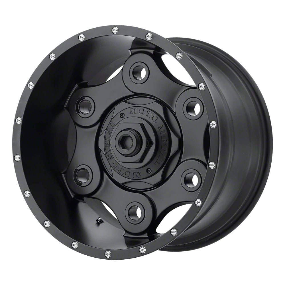 Moto Metal Jeep Wrangler Link Blackout Wheel; 18x10; -24mm Offset ...