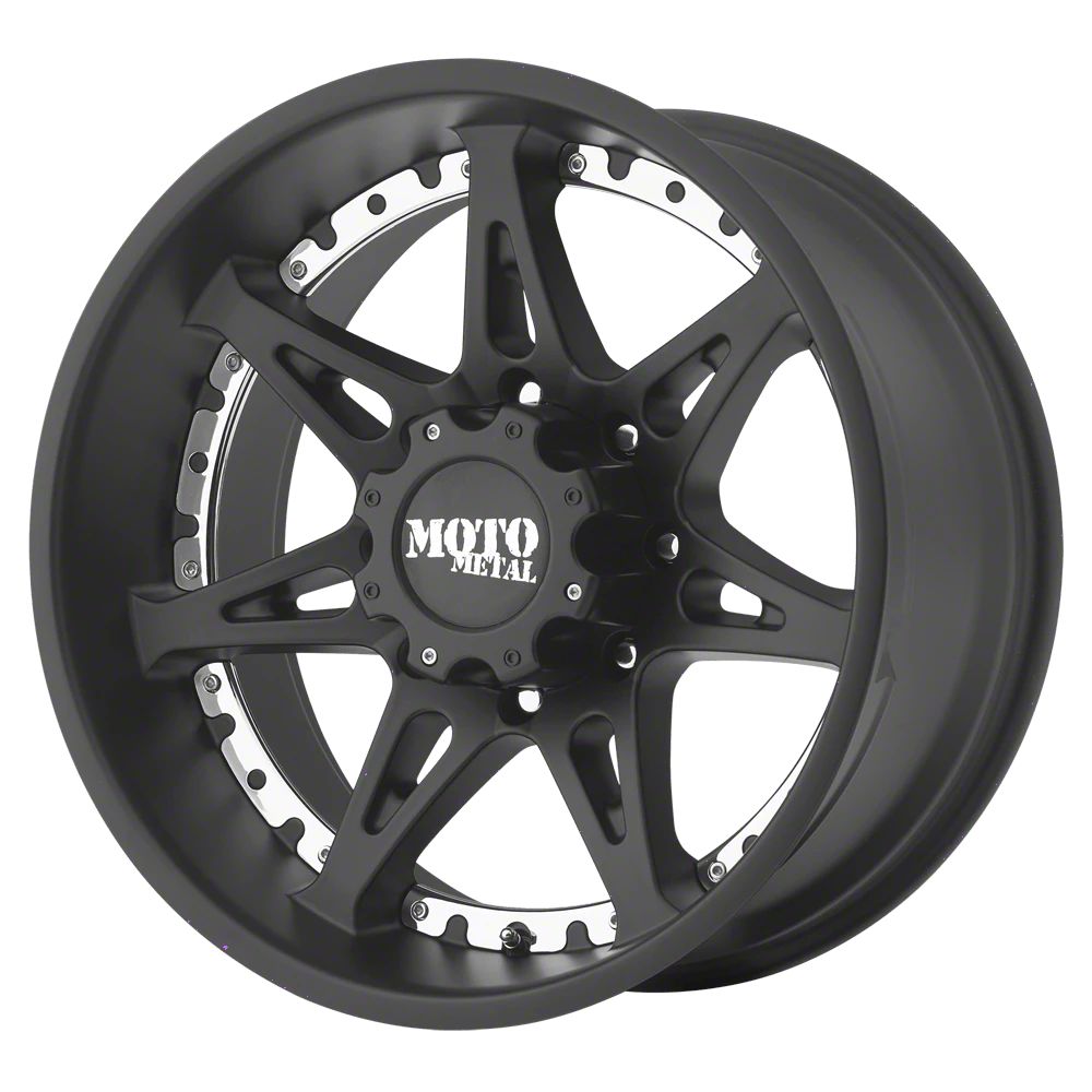 Moto Metal Jeep Wrangler MO961 Satin Black Wheel; 18x10; -24mm Offset ...