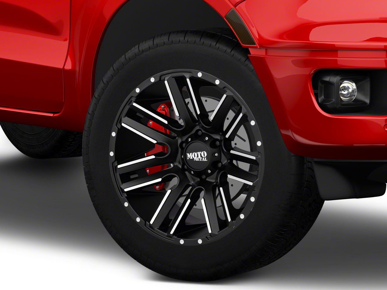 Moto Metal Tacoma MO978 Razor Satin Black Machined 6-Lug Wheel; 20x9 ...