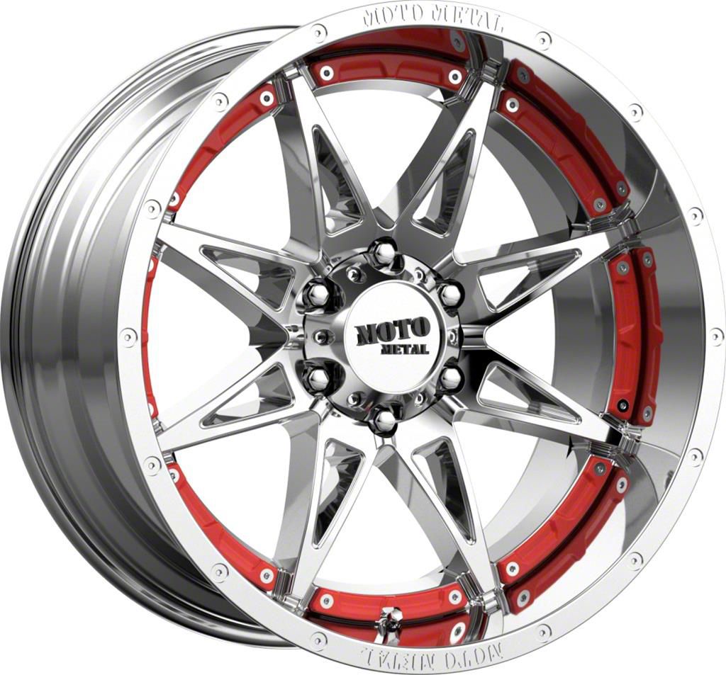 Moto Metal Tundra Hydra Chrome 6-Lug Wheel; 18x8.5; 18mm Offset ...