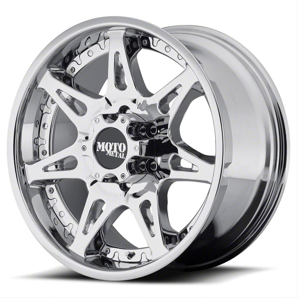 Moto Metal Tundra MO961 Chrome 6-Lug Wheel; 18x9; 18mm Offset ...