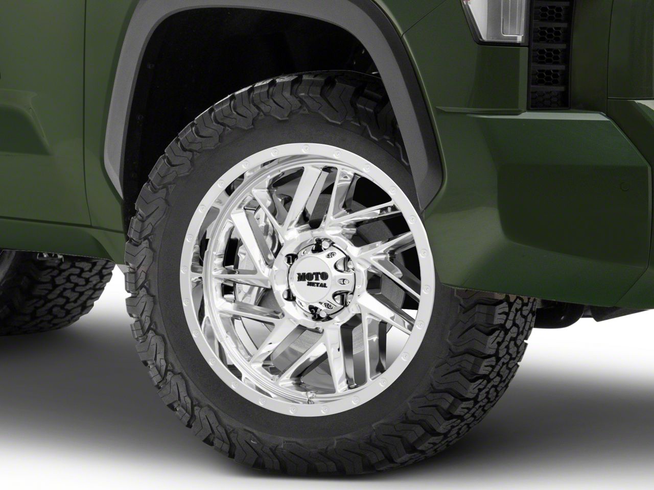 Moto Metal Tundra MO985 Breakout Chrome 6-Lug Wheel; 20x10; -18mm ...