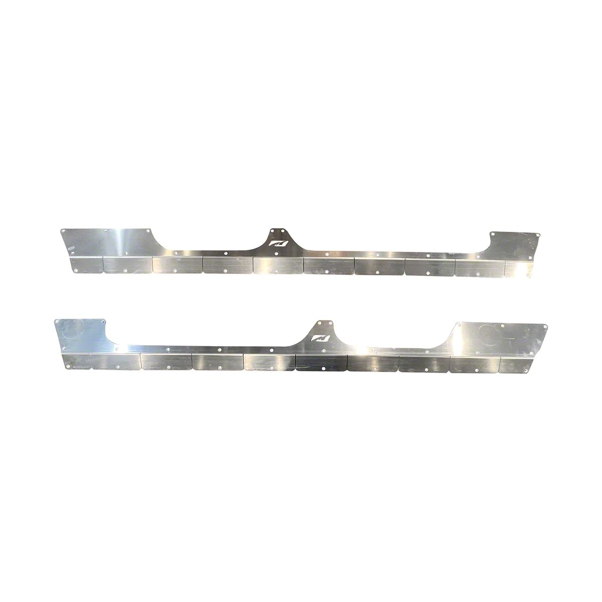 Motobilt Jeep Gladiator Rocker Armor; Bare Aluminum MB1107-A (20-25 ...