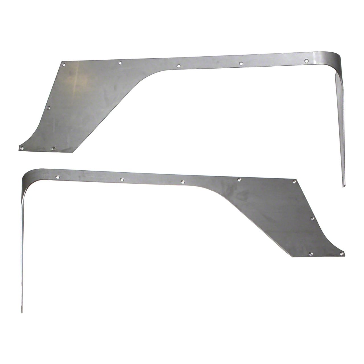 Motobilt Jeep Wrangler Comp Cut Highline Rear Corner Armor; Raw MB1127 ...