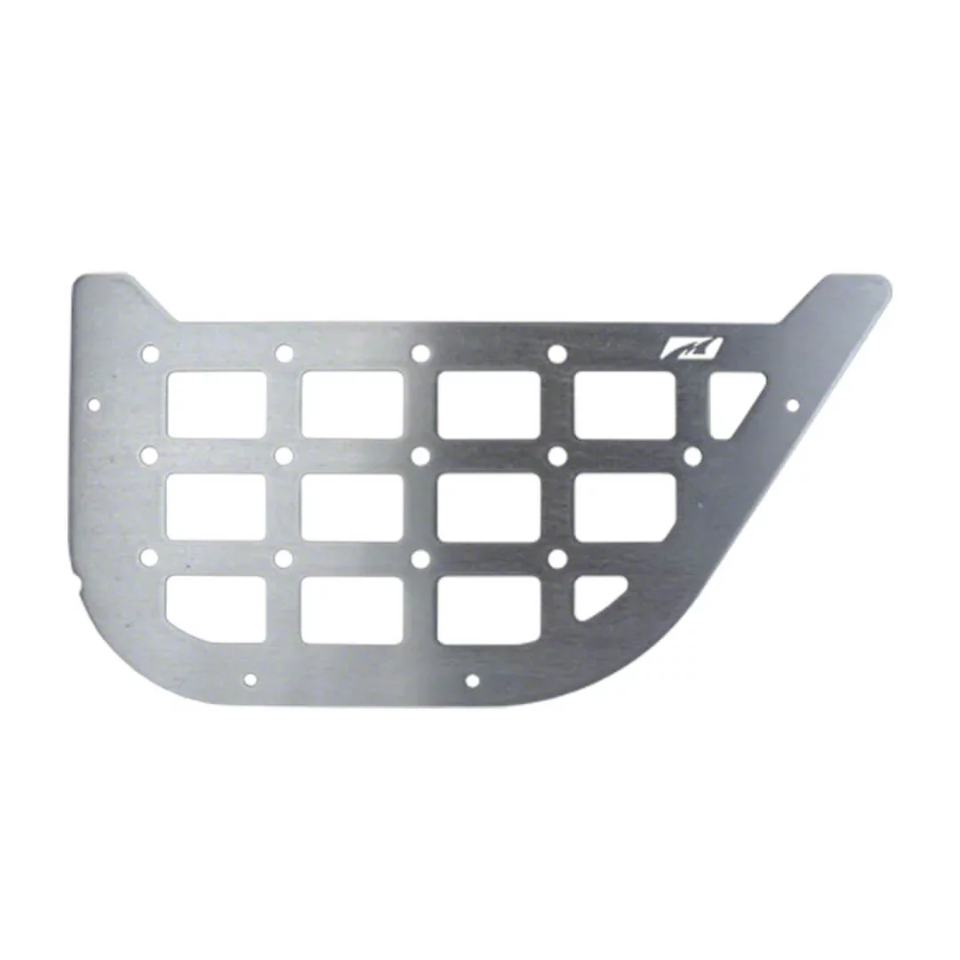 Motobilt Jeep Wrangler Front Door MOLLE Map Pocket; Bare Steel MB5547 ...