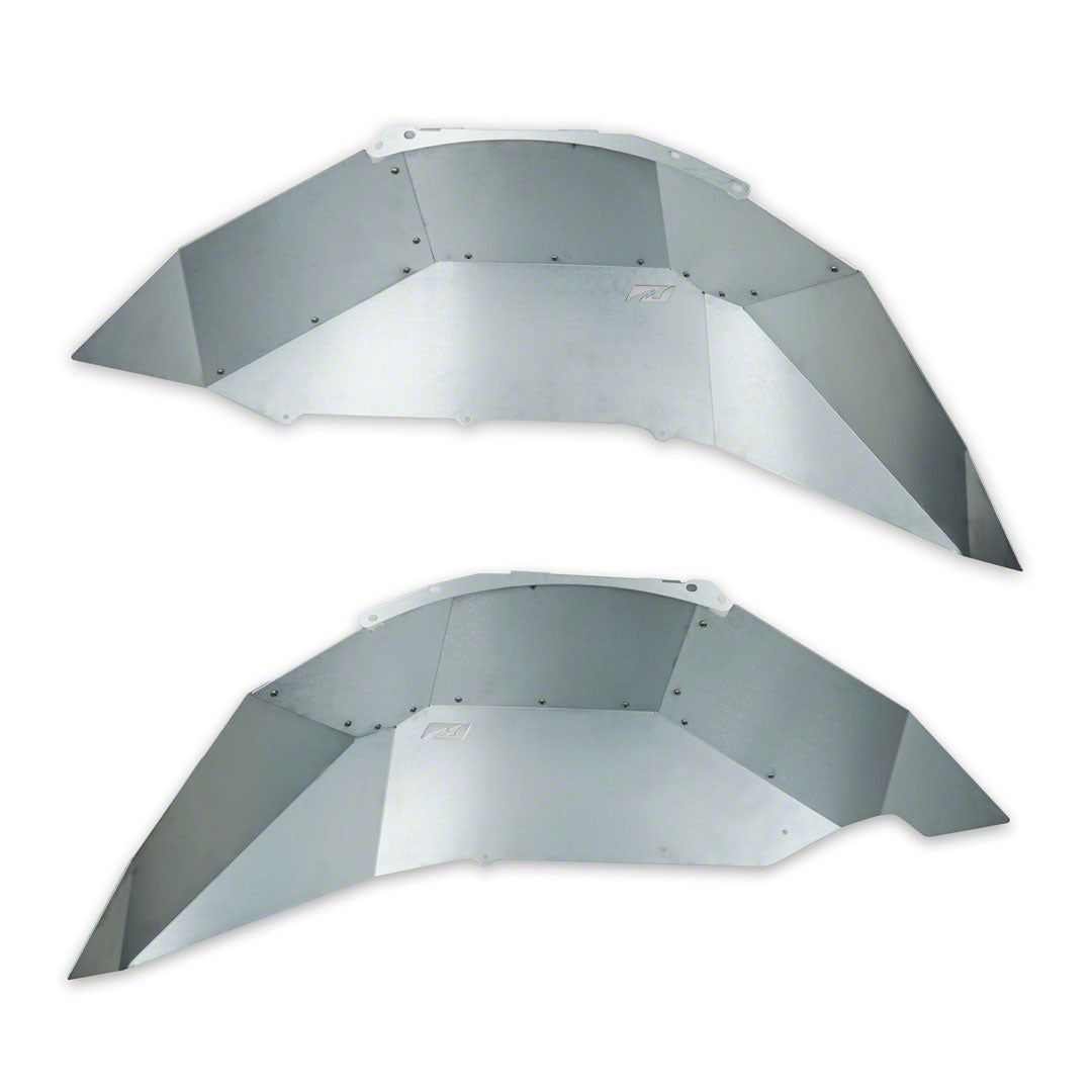 Motobilt Jeep Wrangler High Clearance Rear Inner Fenders; Bare Steel ...