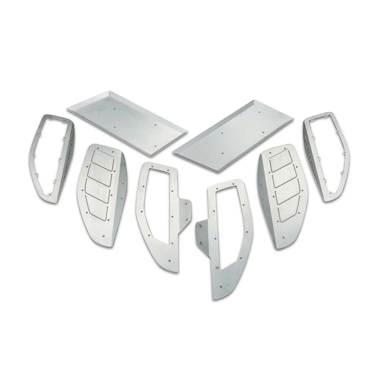 Motobilt Jeep Wrangler Hood Vent Kit MB5541 (07-18 Jeep Wrangler JK ...