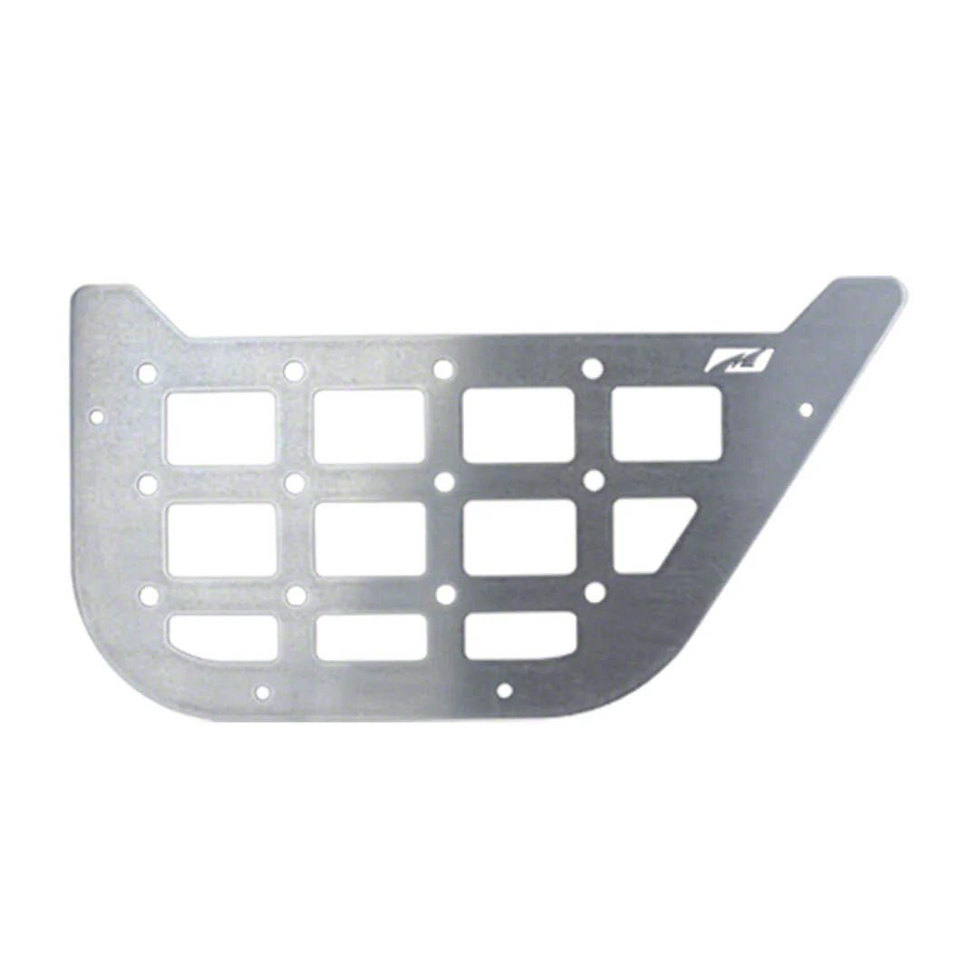 Motobilt Jeep Wrangler Rear Door MOLLE Map Pocket; Bare Steel MB5548 ...