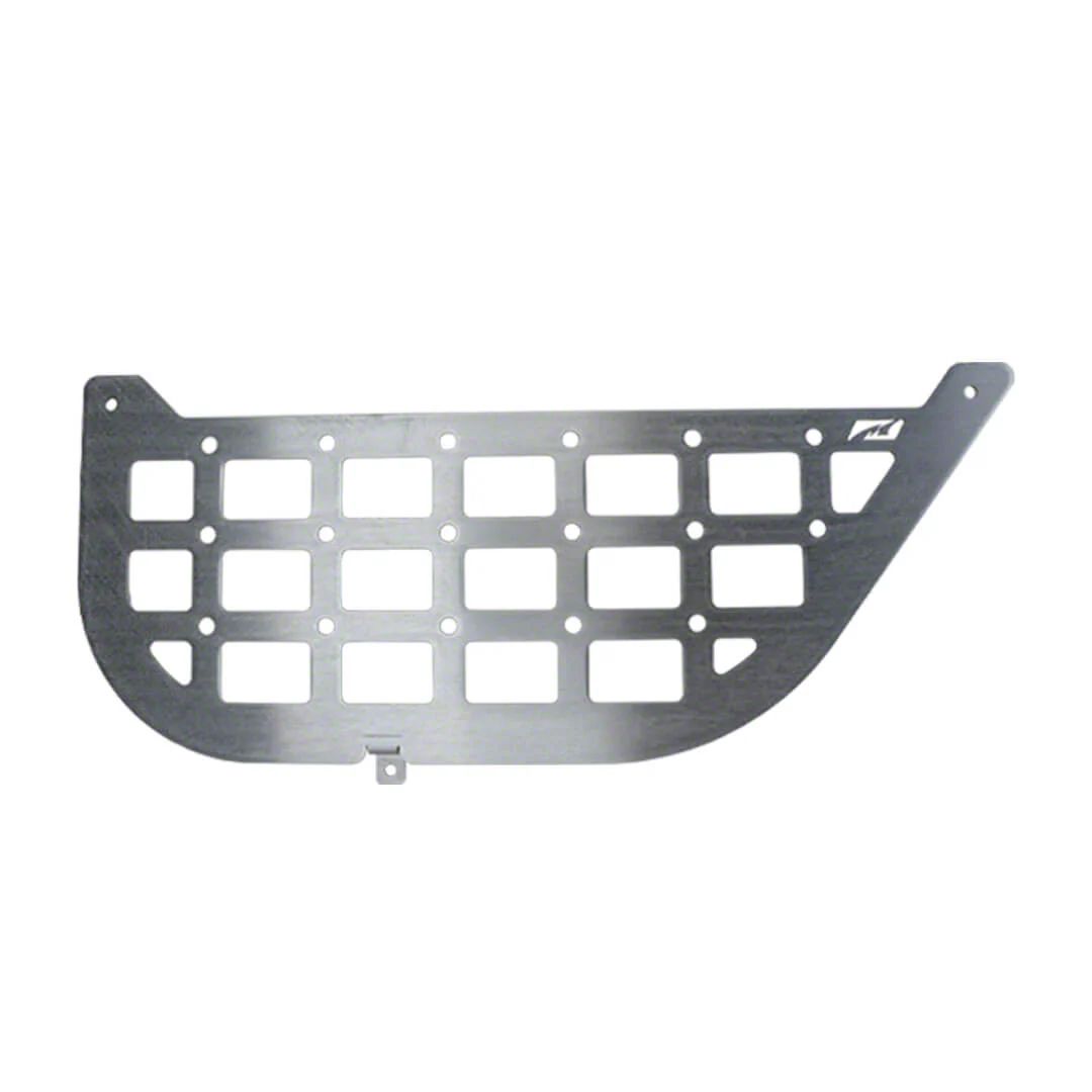 Motobilt Jeep Wrangler Rear Door MOLLE Map Pocket; Bare Steel MB5550 ...