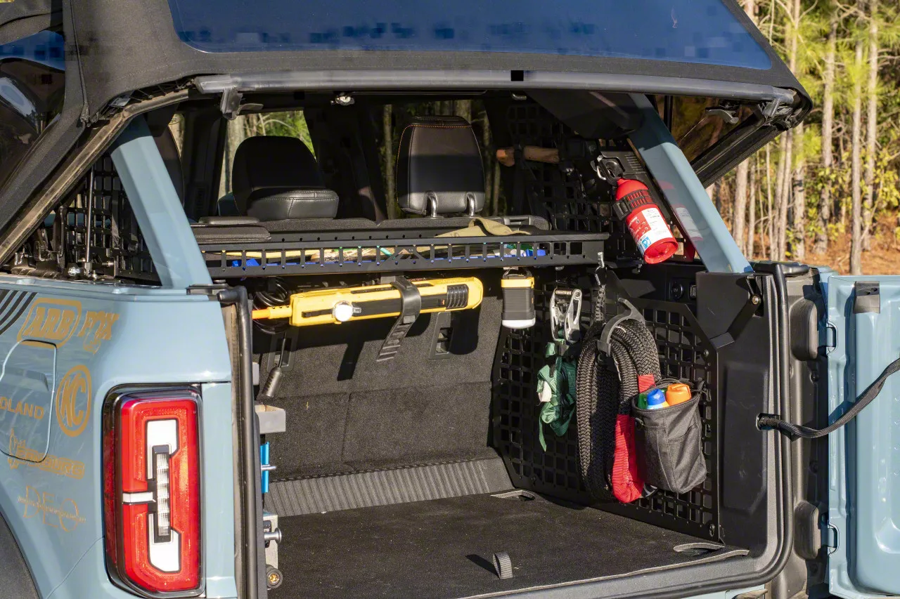 Mountains2Metal Bronco Rear Cargo Tray BR6RCST (21-24 Bronco 4-Door ...