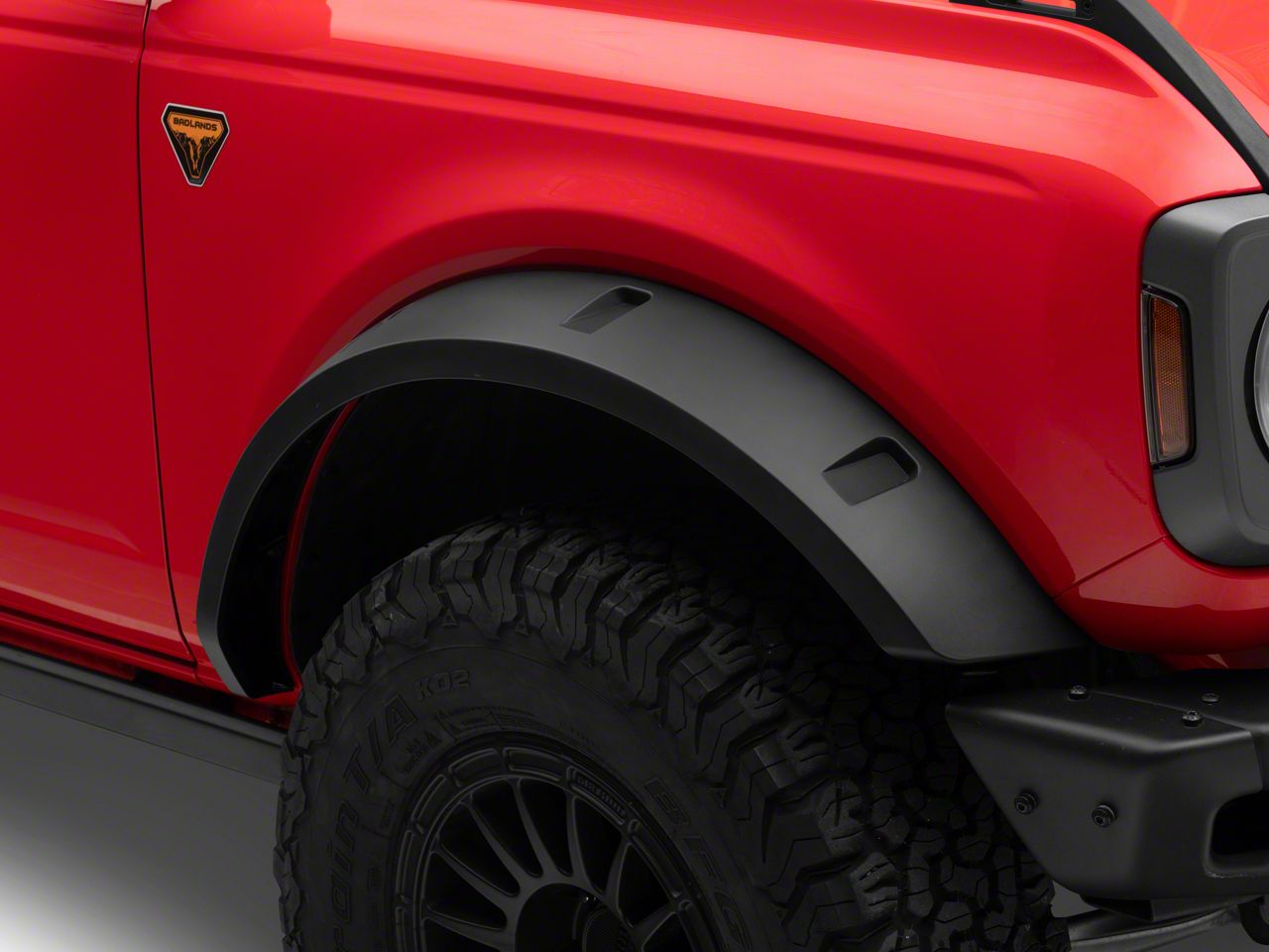 MP Concepts Bronco Fender Flares; Textured Black FB25415 (21-25 Bronco ...