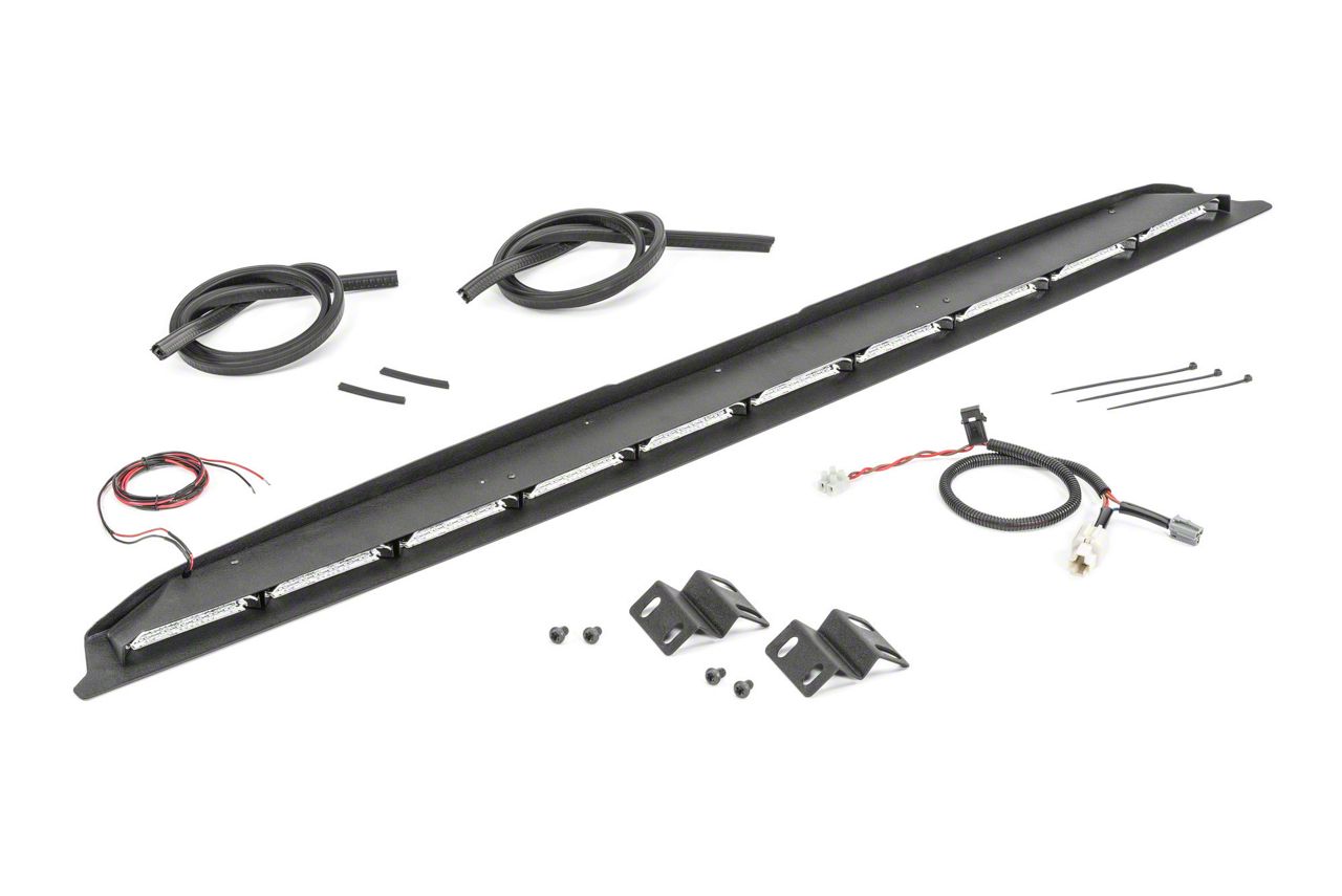 mpower Jeep Gladiator One-Piece Interior Amber/White LED Light Bar RTL ...
