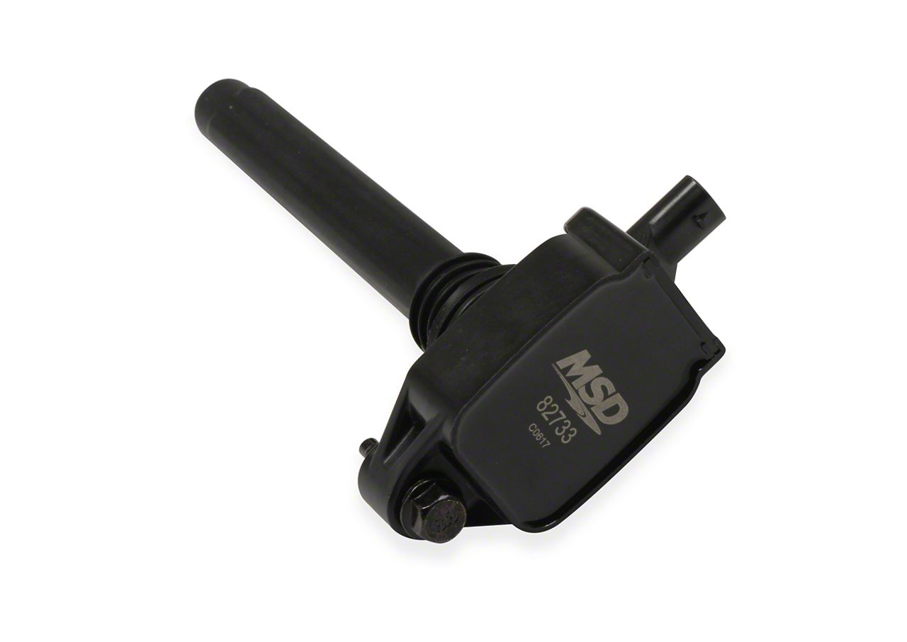 MSD Jeep Wrangler Blaster Series Igniton Coil; Black 82733 (12-16 3.6L ...