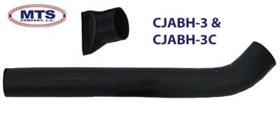 MTS Company Jeep Wrangler Fresh Air Intake Box Drain Hose; 2-Piece ...