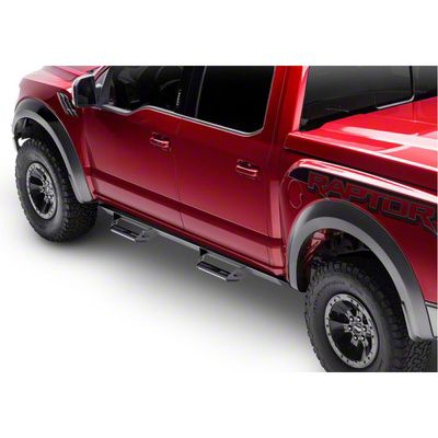 N-Fab Bronco Predator Pro Nerf Side Step Bars; Textured Black PRF2172B ...