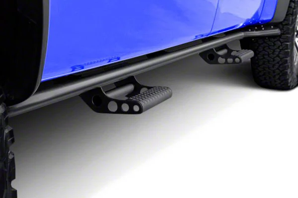 N-Fab Tundra Cab Length RKR Side Rails with Detachable Steps; Textured ...