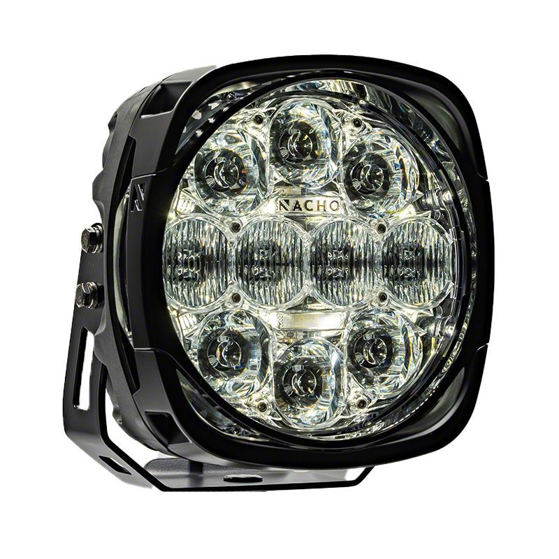 Nacho Offroad Technology Tundra Grande 4 Hi LED Light; Combo Beam PM612 ...