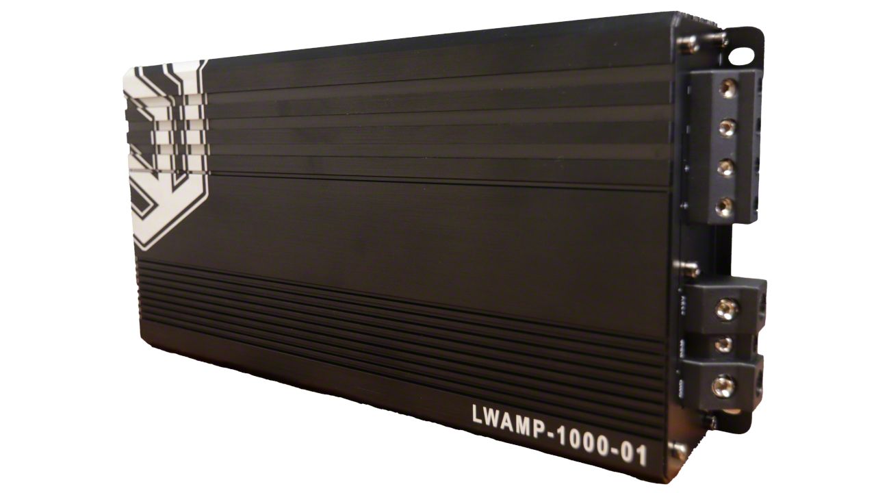 Navos by Linkswell Jeep Wrangler D-Class Mono Block Amplifier; 1000-Watt LWAMP-1000-01 ...