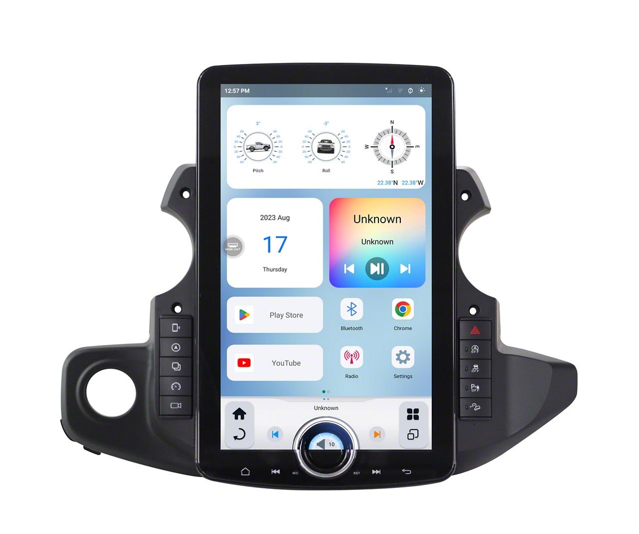 Navos by Linkswell Jeep Gladiator GEN XL 15.60-Inch T-Style Radio XL-JPJL15-6RR-6H (20-23 Jeep ...