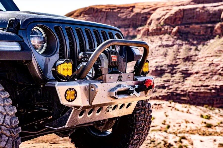 Next Venture Motorsports Jeep Gladiator Adventure Series Front Bumper ...