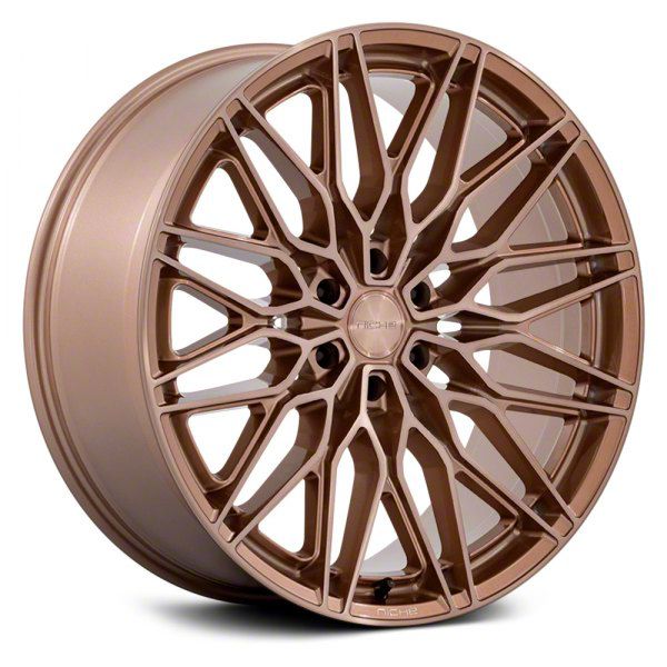 Niche Toyota 4-Runner Calabria 6 Platinum Bronze 6-Lug Wheel; 20x9.5 ...