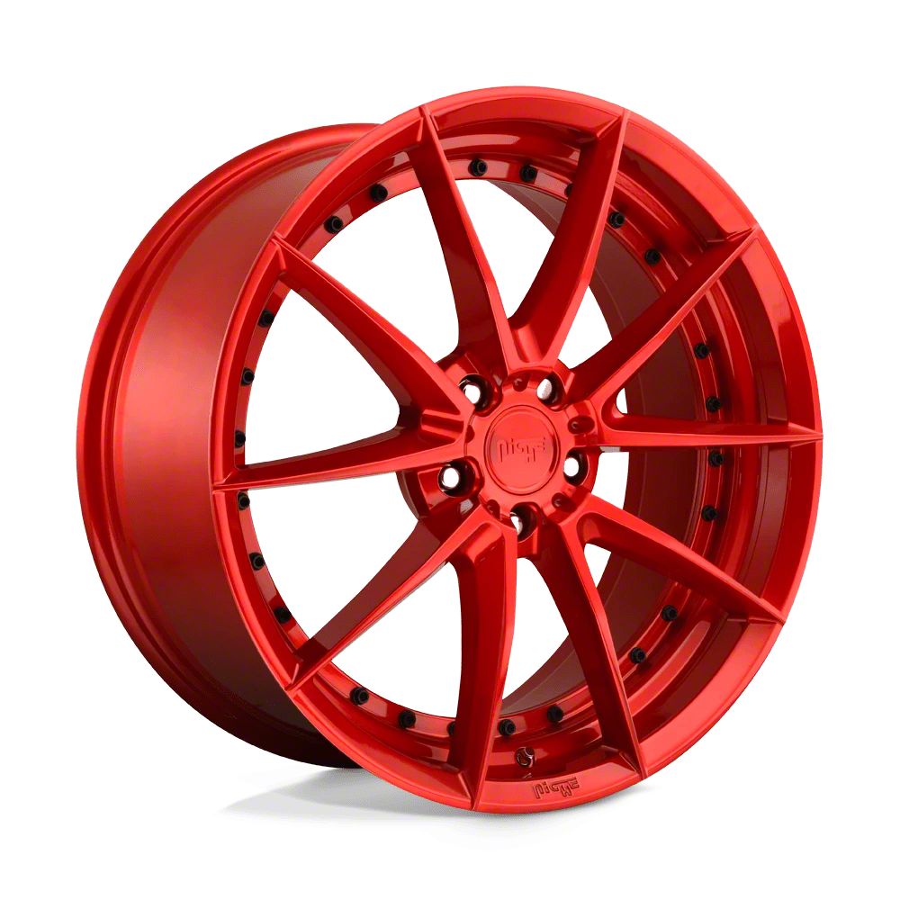 Niche Jeep Grand Cherokee Sector Candy Red Wheel; 20x10.5 M213200565+40 ...