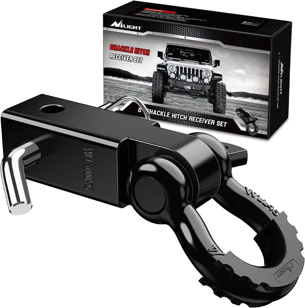 Toyota 4-Runner 2-Inch Shackle Hitch Receiver with 3/4-Inch D-Ring ...