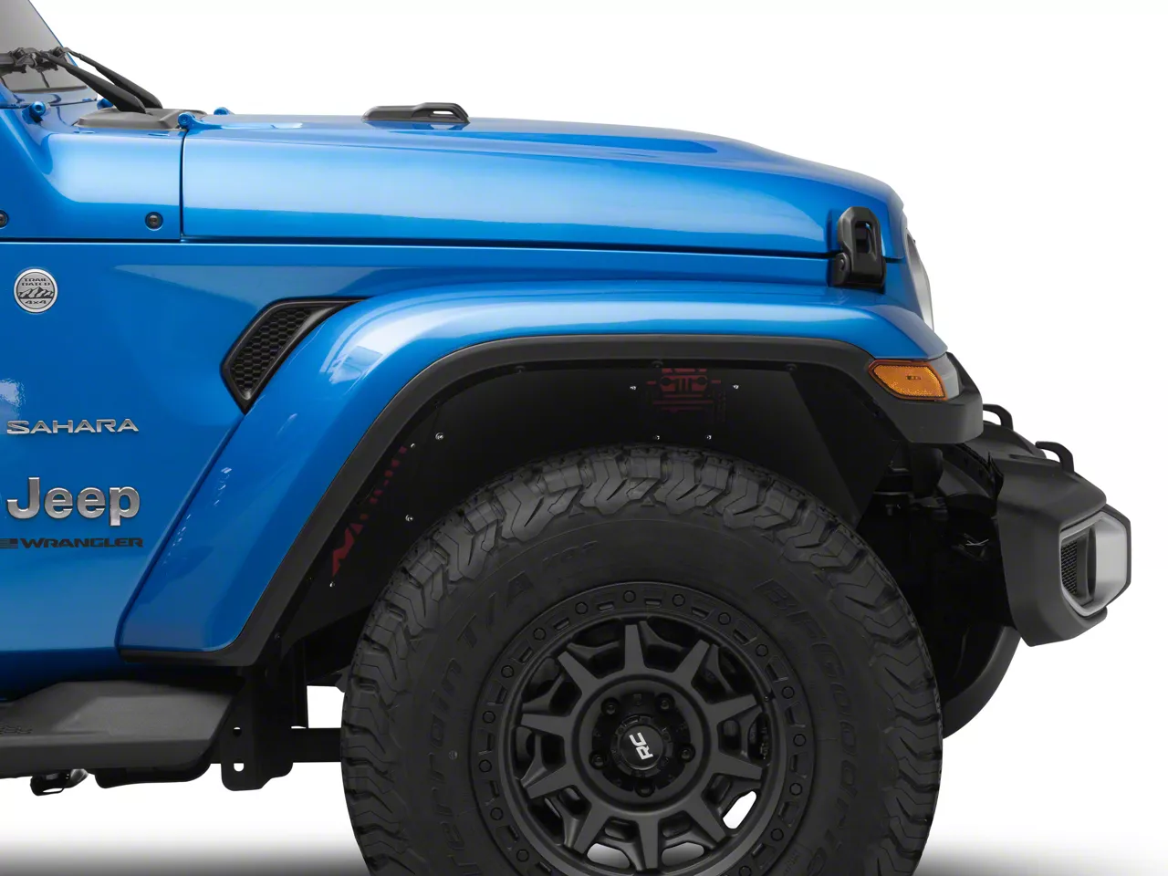 Jeep Gladiator Inner Fender Liners; Front (20-25 Jeep Gladiator JT ...