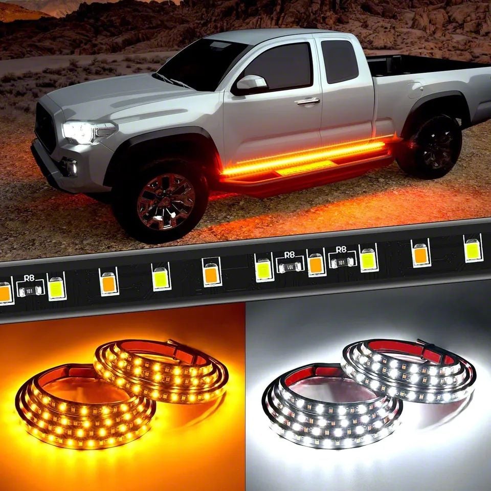 Nilight Tundra LED Running Board Lights; 48-Inch TL-312 (Universal ...