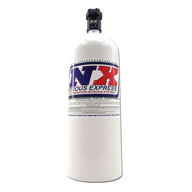 Nitrous Express Universal XT Nitrous Bottle with Lightning 500 Valve ...