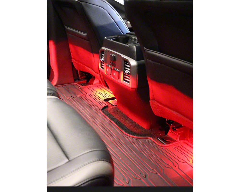 North Lights Jeep Wrangler Single LED Rock Light; Red NRTH-RL-1-R ...