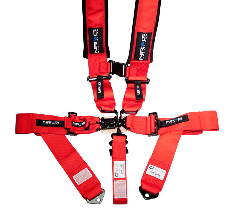 NRG Innovations Bronco SFI 16.1 5-Point Latch-Link Racing Seat Belt ...