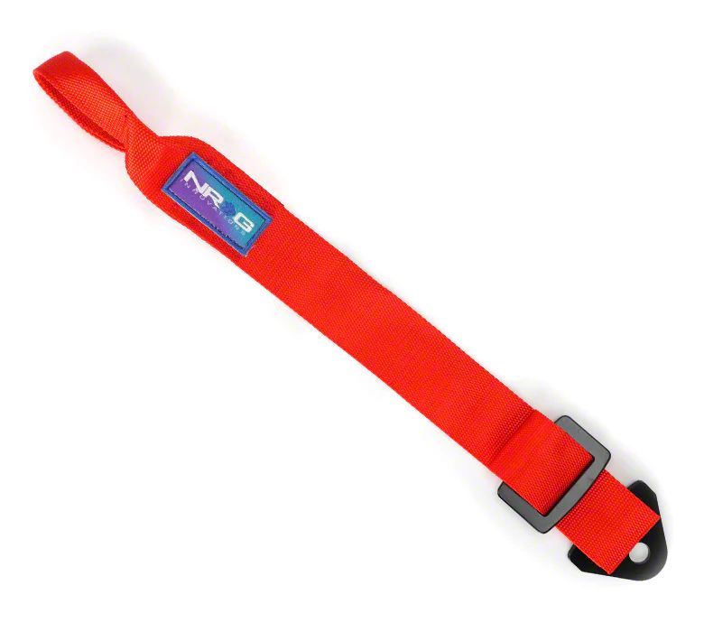 NRG Innovations Tacoma Universal 24-Inch Adjustable Tow Strap; Red TOW ...