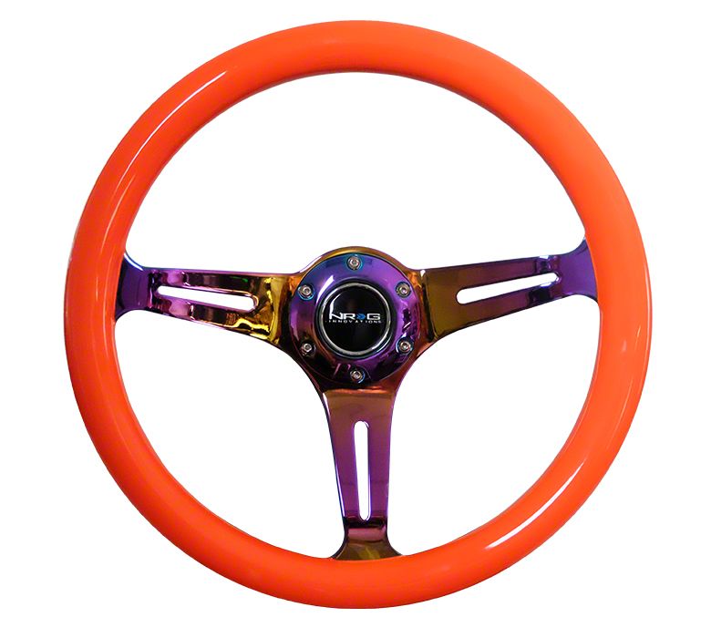 NRG Innovations Tundra Classic Wood Grain 350mm Steering Wheel ...