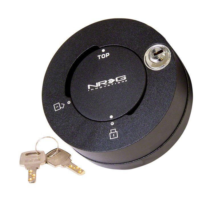 NRG Innovations Tundra Quick Steering Wheel Hub Lock; Matte Black SRK ...