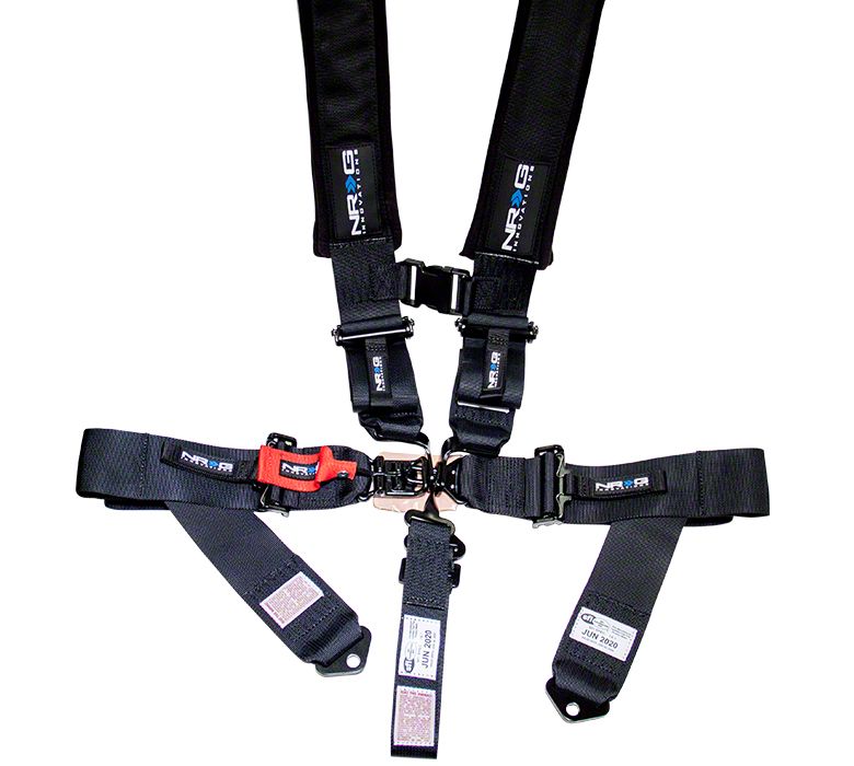 NRG Innovations Tundra SFI 16.1 5-Point Latch-Link Racing Seat Belt ...