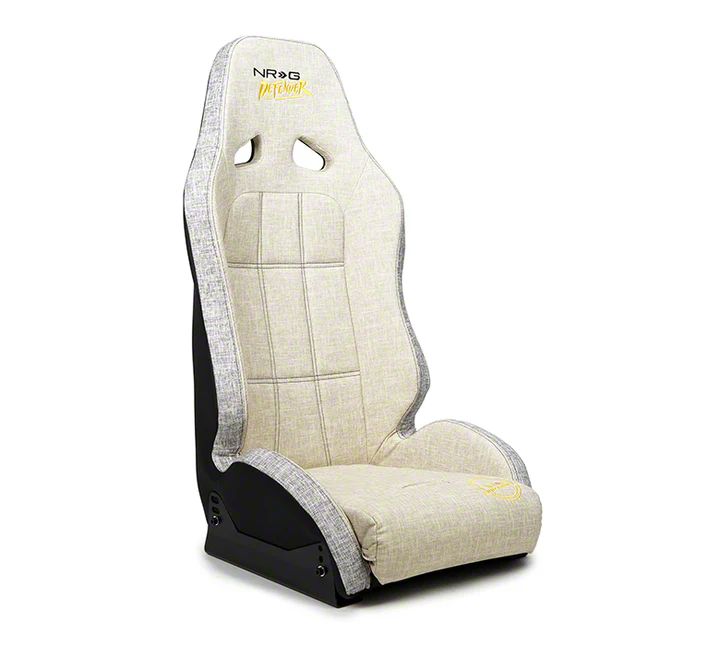 NRG Innovations Jeep Gladiator Defender Water-Resistant Suspension Seat ...