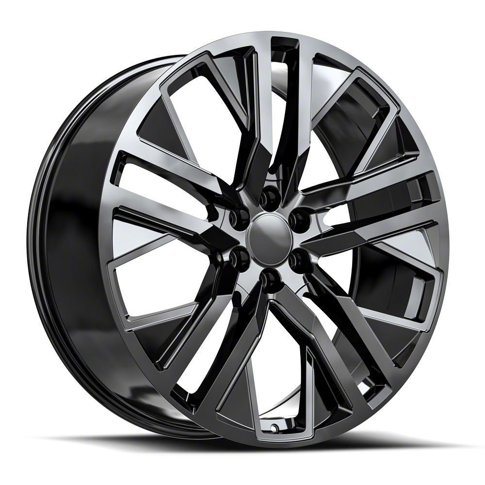 OE Revolution Titan D-36 Gloss Black 6-Lug Wheel; 26x10; 31mm Offset ...