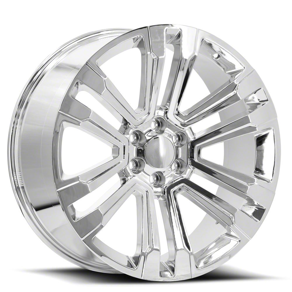 OE Revolution Titan G-10 Chrome 6-Lug Wheel; 24x10; 31mm Offset G10 ...