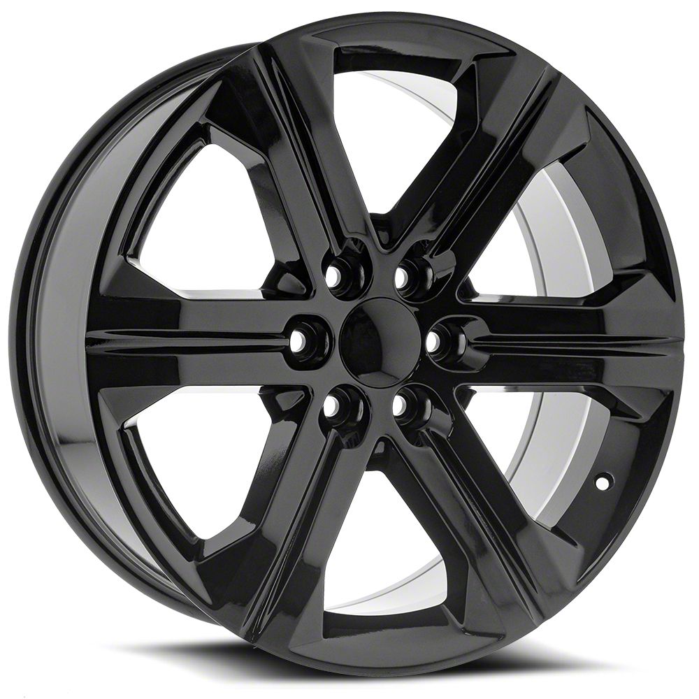 OE Revolution Titan XD G-13 Gloss Black 6-Lug Wheel; 22x9; 31mm Offset ...