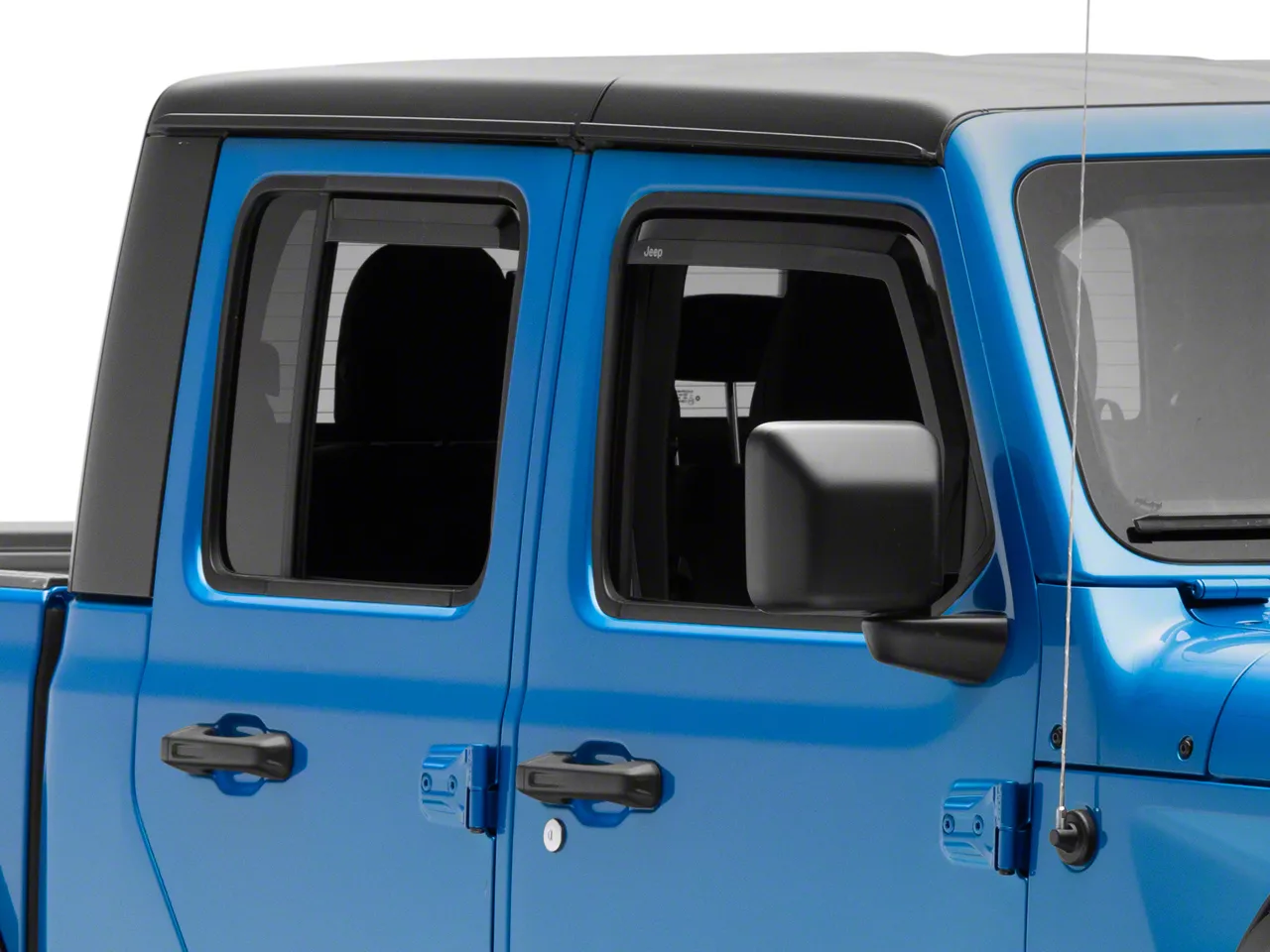 Jeep Licensed by TruShield Jeep Gladiator Element Tinted Window Visors ...