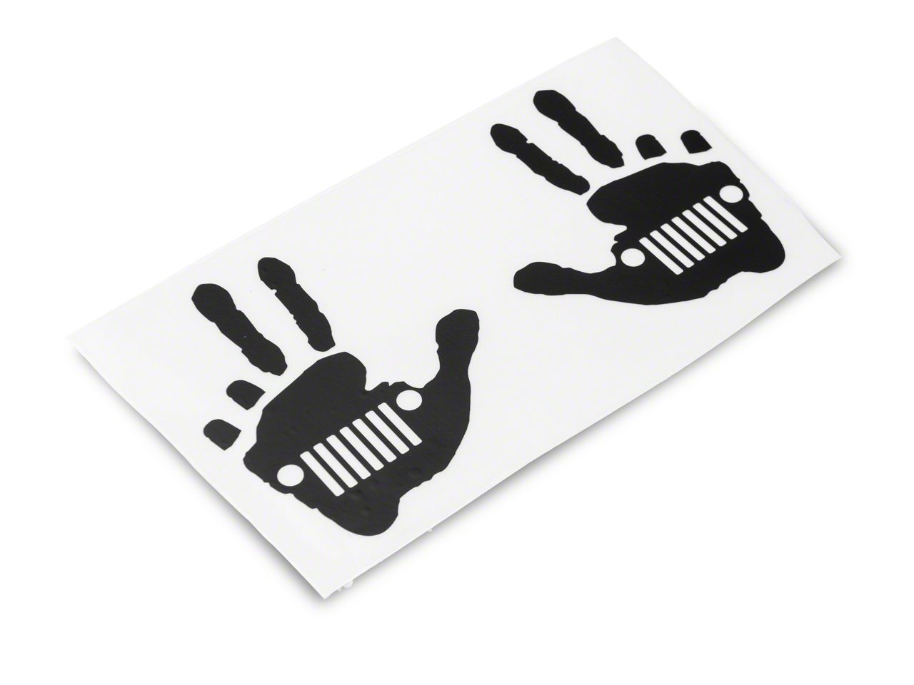 Jeep Licensed by RedRock Jeep Gladiator Jeep Peace Grille Decal; Matte ...