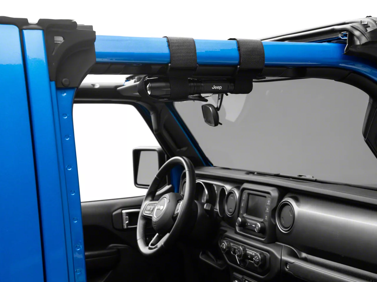Jeep Licensed by RedRock Jeep Gladiator Roll Bar Mounted Flashlight ...