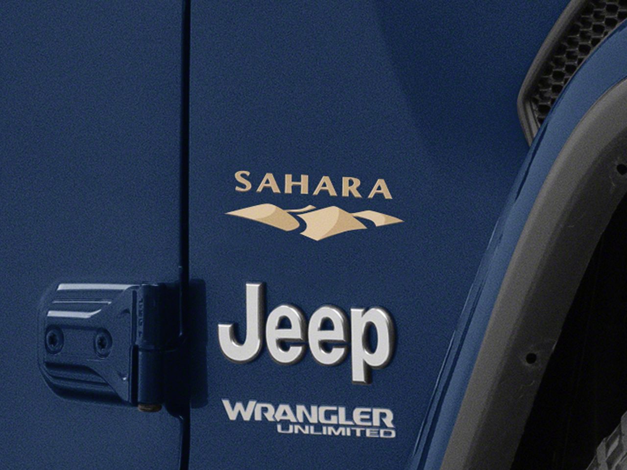 Jeep Licensed by RedRock Jeep Wrangler Sahara Logo; Light J181435 (87 ...