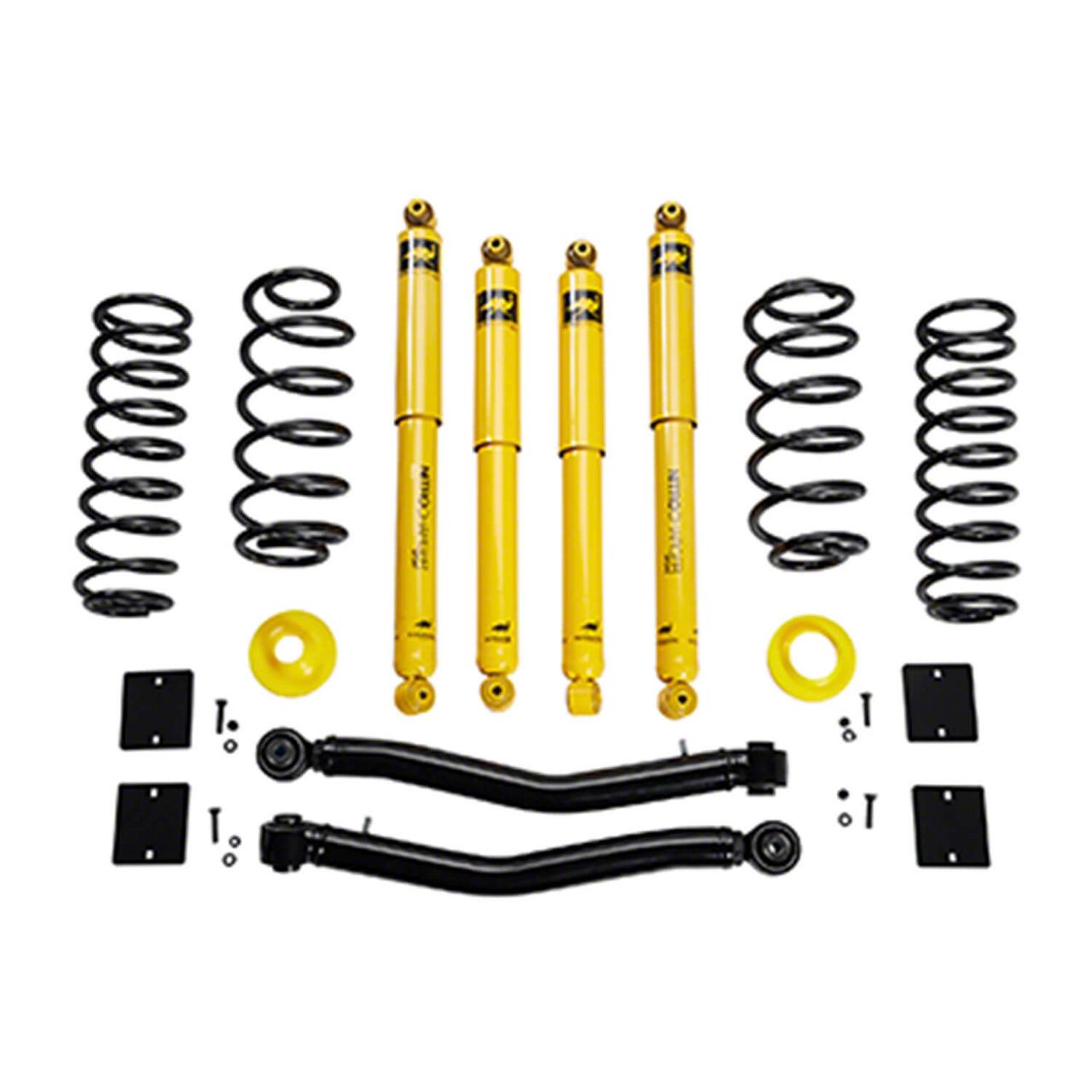 Old Man Emu Jeep Wrangler 2-Inch Light Load Suspension Lift Kit with ...