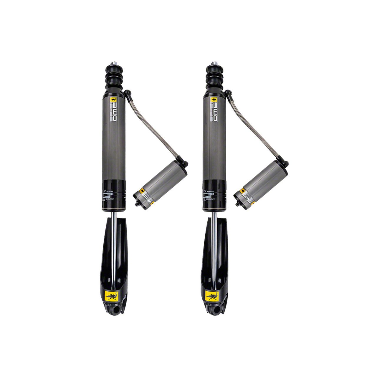 Old Man Emu Tundra BP-51 Remote Reservoir Rear Shocks for 0 to 2-Inch ...